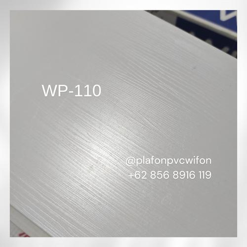 Jual Plafon PVC WIFON WP-110 Plafon PVC Laminate Plafon PVC Putih Doff ...