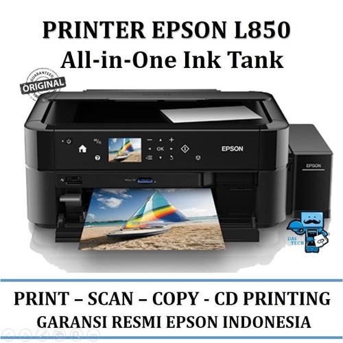 Promo Printer Epson L850 Photo All-in-One Ink Tank A4 - Garansi Resmi ...