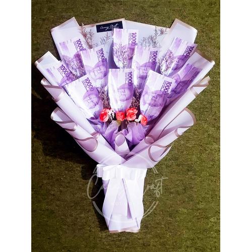 Jual Money Bouquet / Buket Uang Asli Pecahan 10.000 / Buket Murah - 10 ...