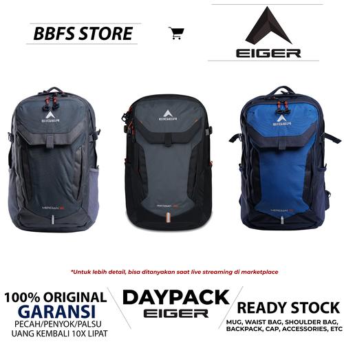 Jual EIGER Original 2493 R. LT14 meridian 30 liter tas laptop - Hitam ...
