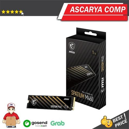 Jual SSD MSI SPATIUM M460 PCIe 4.0 NVMe M.2 1TB - Gen4x4 - Kota Bandung - ASCARYA COMPUTER ...