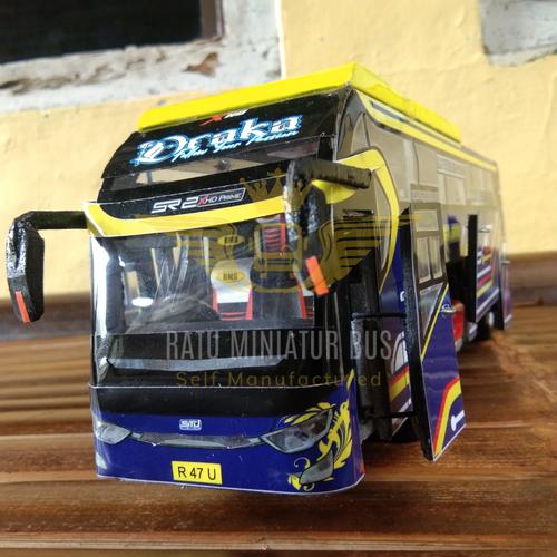 Jual Miniatur Bus STJ Draka Full Spek - Standard, Dengan Telolet - Kab ...