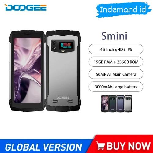 Jual Doogee Smini 15GB 256GB 4.5 inch 50MP 3000mAh NFC - Purple ...