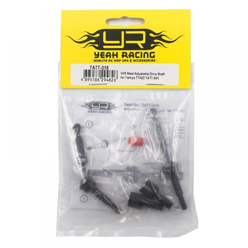 Jual YEAH RACING G45 STEEL ADJ DRIVE SHAFT FOR TATT-S03 (TT-02 RWD ...