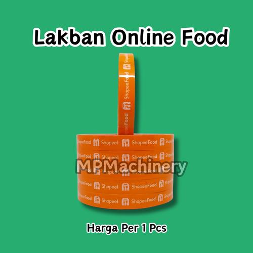 Promo Lakban Online Food - Isolasi Makanan 12mm - Solasi Food Delivery ...