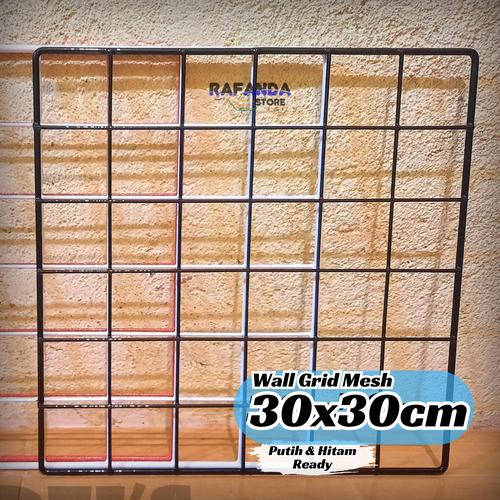 Jual Wire grid wall 29x29cm kawat ram dinding pajangan foto polaroid ...