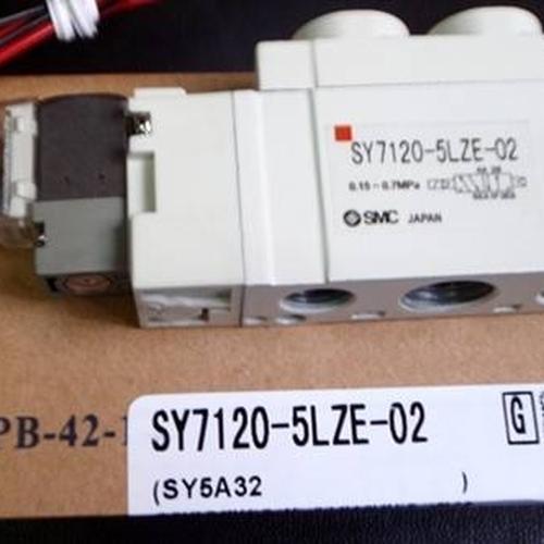 Jual Solenoid Valve SMC SY7120-5LZE-02 2 Position Single SY Series ...