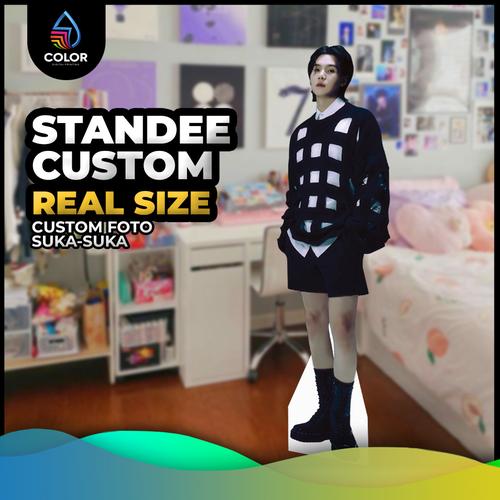 Jual Standee Custom Real Size / Human Stande Figure Besar / Stande KPOP ...