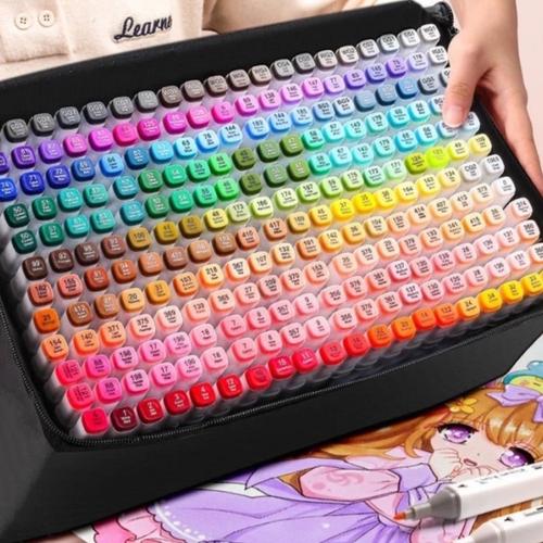 Promo Touchfive black 60pcs/ 60 warna/ 60 colour twin marker spidol ...