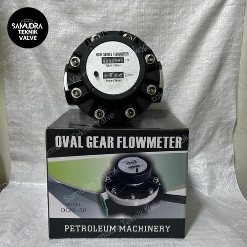 Jual OVAL GEAR FLOWMETER OGM 2" INCH DN50 OVAL DIESEL SOLAR DRAT NPT ...