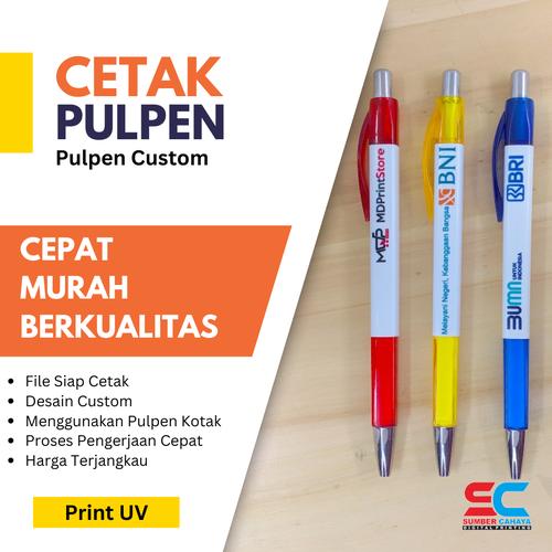 Jual CETAK CUSTOM PULPEN MURAH / PRINT UV PULPEN LOGO - Kota Bogor ...