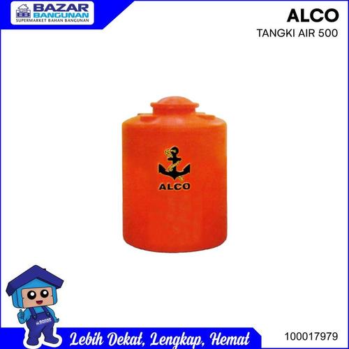 Jual Alco - Tangki / Tandon / Toren Air Water Tank 500 Liter Ltr L ...