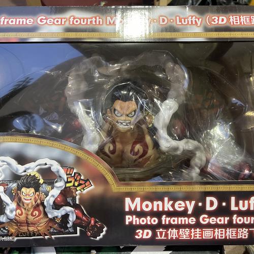 Jual action figure one piece diorama monkey d luffy photo frame gear 4 ...