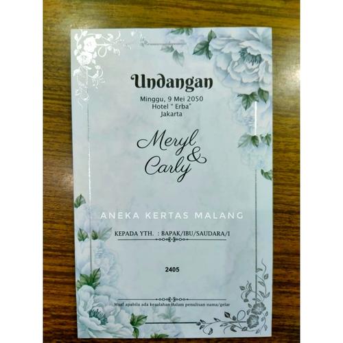 Jual Blangko Undangan Erba 2405 (Cek Deskripsi) - Kota Malang - Aneka ...