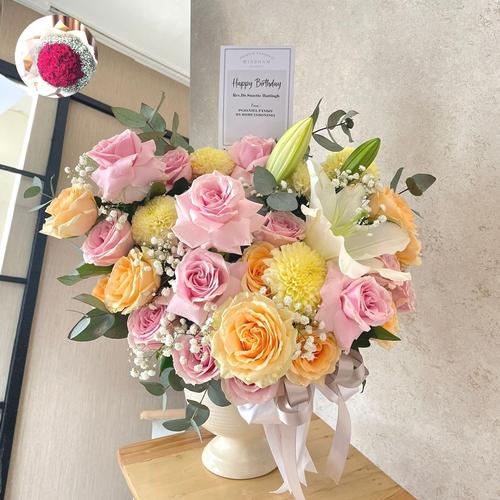 Jual Rangkaian Bunga Vase Meja Pembukaan - Jakarta Utara - Windham ...