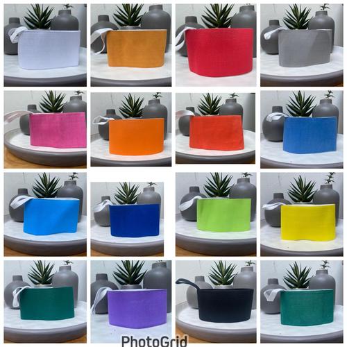 Jual BAN KAPTEN POLOS DEWASA DOUBLE KARET ARMBAN CAPTAIN VELCRO - Hitam ...