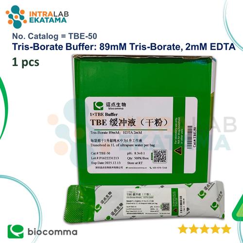 Jual Tris-Borate Buffer: 89 mM Tris-Borate, 2mM EDTA (TBE), Biocomma - Kota Bogor - Intralab ...