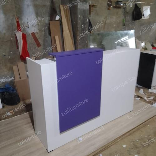Jual meja kasir minimalis / meja receptionist / meja resepsionis ...