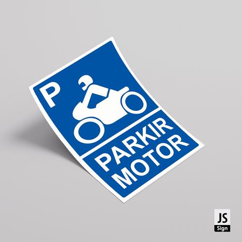 Jual STICKER K3 SAFETYSIGN PARKIR MOTOR - S(30x20cm) - Kab. Malang - JS ...