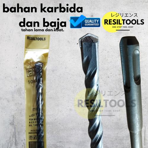 Promo mata bor beton 25 x 310 mm batu SDS drill bit concrete dinding ...