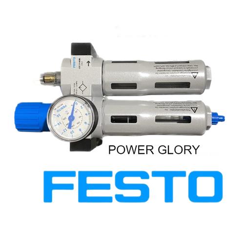 Jual FESTO FRC-1/2-D-MIDI FESTO FILTER REGULATOR LUBRICATOR PN.159590 ...