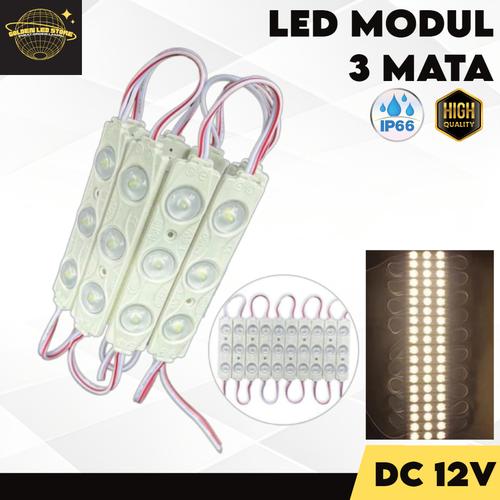 Jual LAMPU LED MODUL 3 MATA DC 12 VOLT / LAMPU NEON BOX LED - 6113 PUTIH - Jakarta Pusat ...