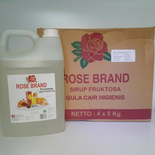 Jual ROSE BRAND FRUCTOSE/GULA CAIR GALON 5 LTR U/ MINUMAN/MAKANAN,CAKE ...