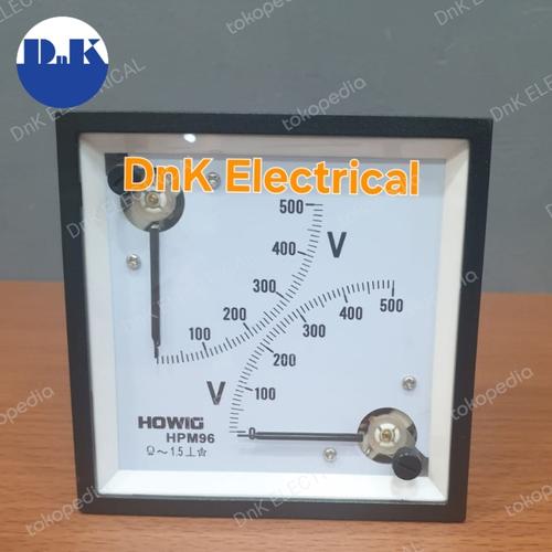 Jual Double Volt Meter 96x96 Merk Howig Type HPM-96/DV500 - Jakarta ...