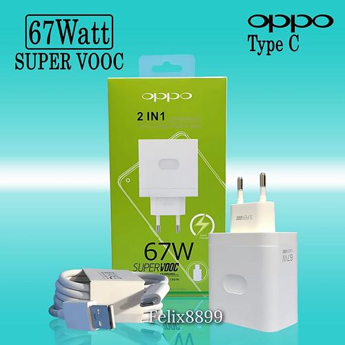 Jual Charger Casan Oppo 67W Original Super Vooc Fast Charging Type C - Kota Bekasi - felix8899 ...