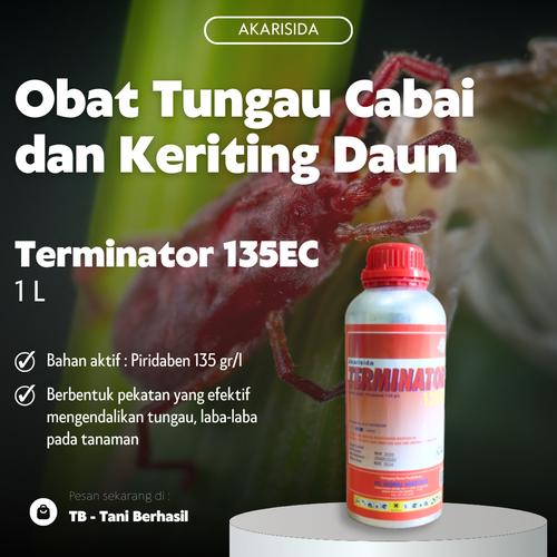 Jual Akarisida Terminator 135EC 1 Liter, Obat Tungau Cabai / Keriting ...