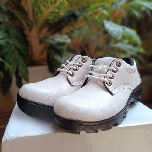 Jual Sepatu Safety Caterpillar Boots-TNI Proyek lapangan PUTIH - 40 ...