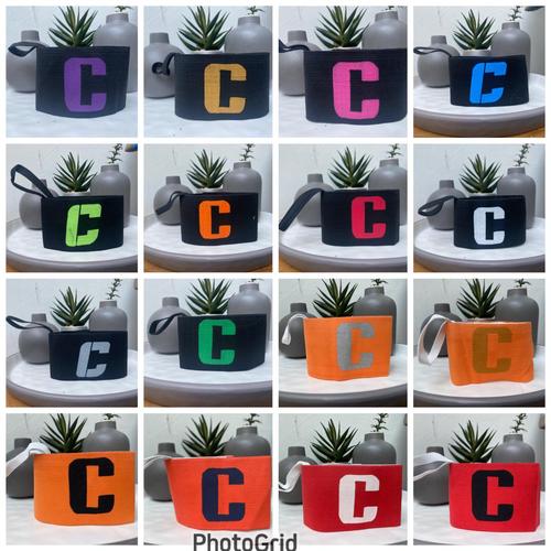 Jual BAN KAPTEN SEPAK BOLA FUTSAL DOUBLE KARET ARMBAN CAPTAIN VELCRO ...