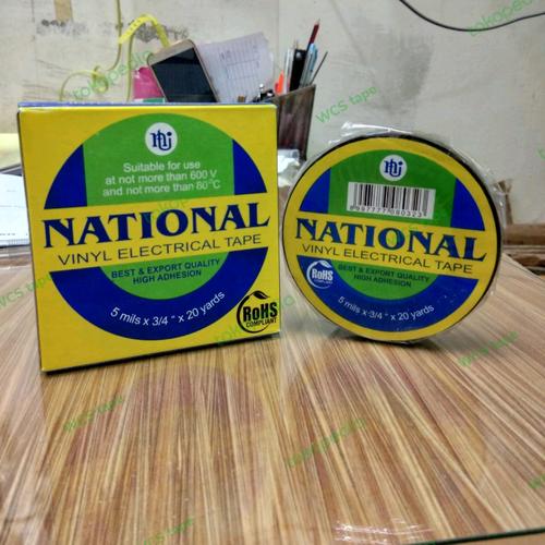 Jual isolasi kabel listrik warna hitam merek national - Jakarta Barat ...