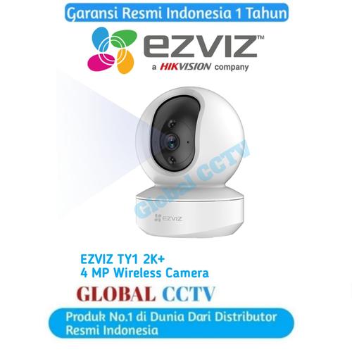 Jual Ezviz TY1 4MP Pro 2K+ Pan Tilt 2way Talk Dual 2.4/5GHZ Indoor Wifi ...