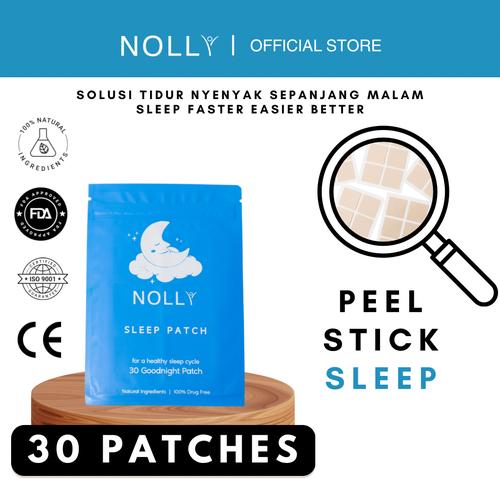 Jual NOLLY Sleep Patch - bantu tidur - melatonin - insomnia - 30 PATCHES - Jakarta Utara ...
