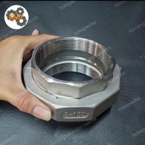 Jual 4" inch Watermur Drat / union Thread stainless 304 - Jakarta Barat ...