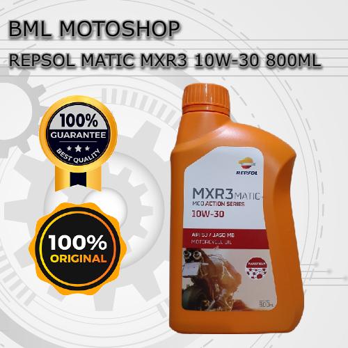 Jual Oli Motor Matic Repsol MRX3 Matic 800ml 10W-30 Orisinil Repsol ...