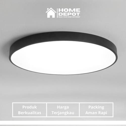 Jual Lampu Plafon Rumah Minimalis Ceiling LED Bulat Hias Ruang Tamu ...