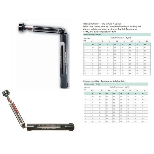 Jual sling psychrometer bacharach 7012 whirling hygrometer,suhu ...