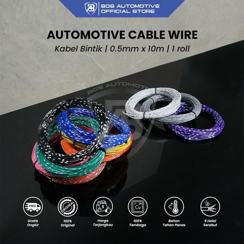 Jual Kabel Bintik Otomotif Tembaga 0.5MM x 10M Untuk Mobil & Motor ...