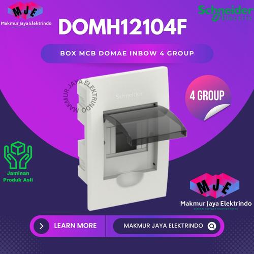 Jual BOX MCB 4 GROUP 4 GANG INBOW TANAM SCHNEIDER DOMAE ORIGINAL SNI ...