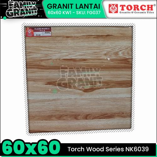 Jual Granit Motif Kayu 60x60 Torch NK6039 Wood Series Lantai Glossy KW1 - Kab. Tangerang ...