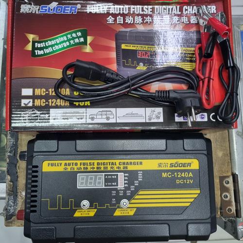 Jual Fast Charger Aki 12V 40A SUOER 30A 20A Otomatis cas accu Mobil ...