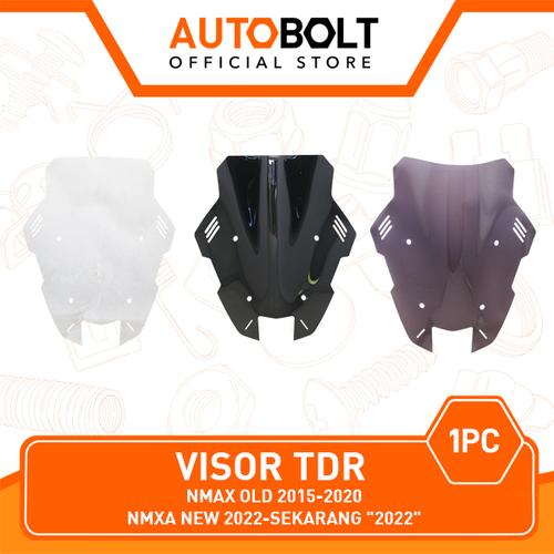Jual Visor Model TDR Yamaha NMAX Old New Windshield Bening Hitam ...