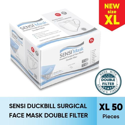 Jual Masker Sensi Duckbill Surgical Face Mask XL isi 50 - Jakarta Timur ...