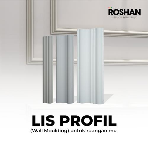 Jual WPC WALL PANEL ACCESSORIES - WALL MOULDING LIS PROFIL - A - IVORY ...