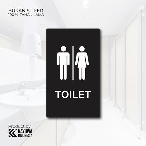 Jual Signage Icon minimalist tulisan toilet,women,man dan mushollah - 4 ...