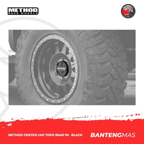 Jual Method Center Cap Topo Snap-In - Black - Jakarta Pusat ...