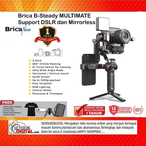 Jual Brica B-Steady MULTIMATE 3 Axis Stabilizer - BSteady MULTI MATE ...