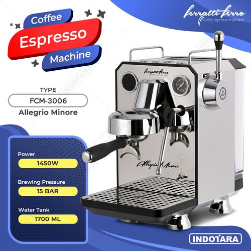 Promo Ferratti Ferro Espresso Machine FCM-3006 Allegrio Minore Cicil 0% ...